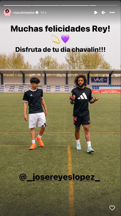 Detallazo único de Marcelo con el hijo de José Antonio Reyes