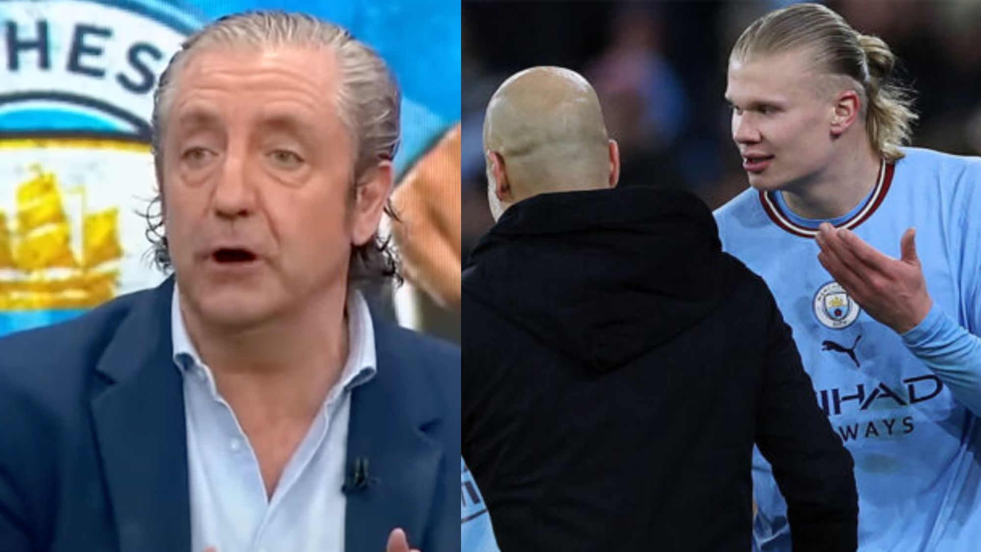 Pedrerol le pide a Haaland que rompa con Guardiola: “Qué bien estarías…”