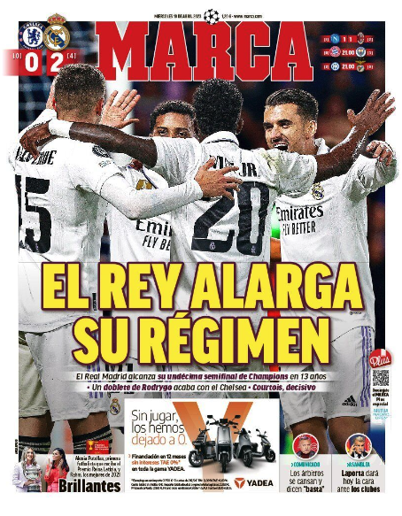 Portadas de hoy de la prensa deportiva, 19 de abril