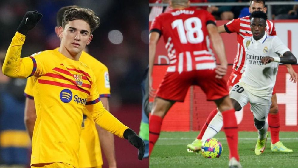 Gavi se mete en el vestuario del Girona: su reacción tras la derrota del Real Madrid