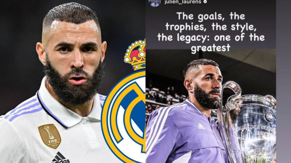 Benzema anuncia su salida del Real Madrid: lo confirma en redes con un mensaje