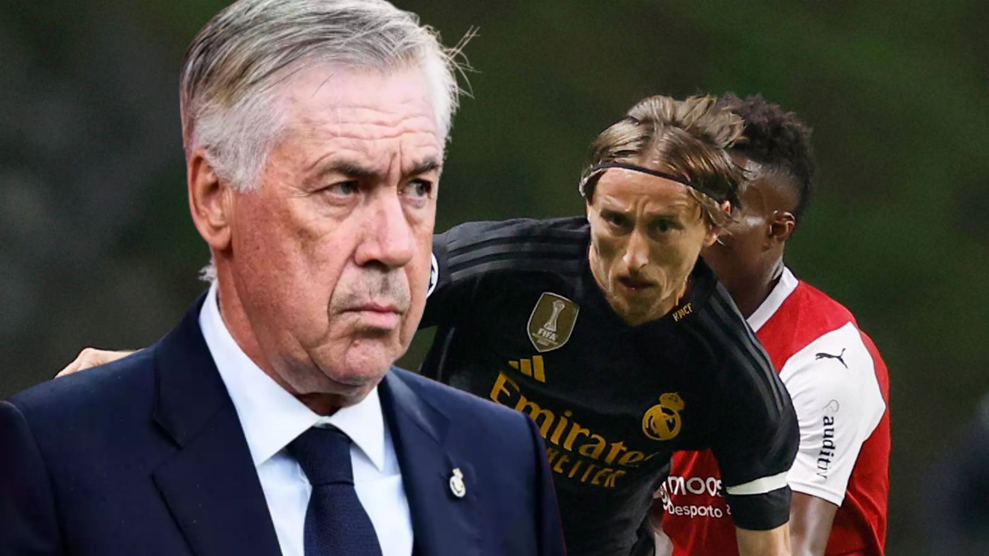 La reacción de Modric después del mensaje de Ancelotti para el clásico: “No me q…”