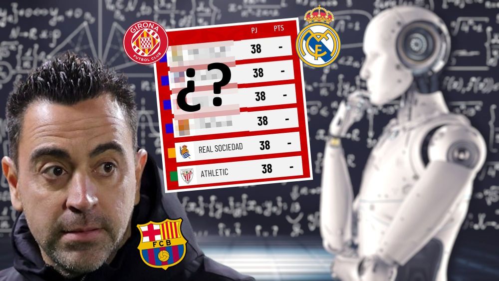La Inteligencia Artificial desvela quién ganará LaLiga: ojo a la ...