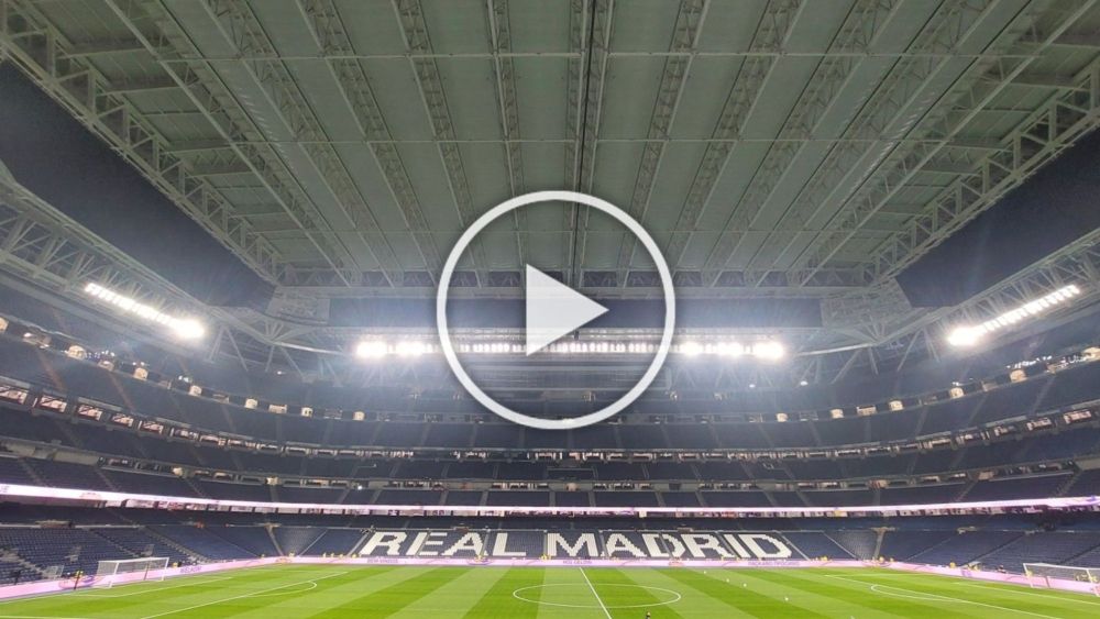 Así es la cubierta retráctil del nuevo Bernabéu: el Real Madrid ya la está probando