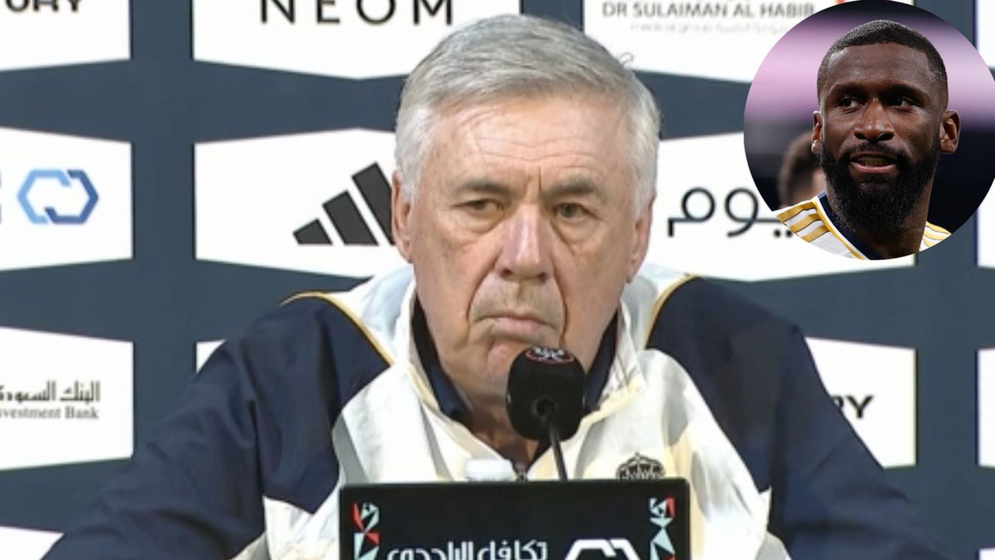 Ancelotti desvela qué es lo que más le gusta de Rüdiger: nada que ver ...