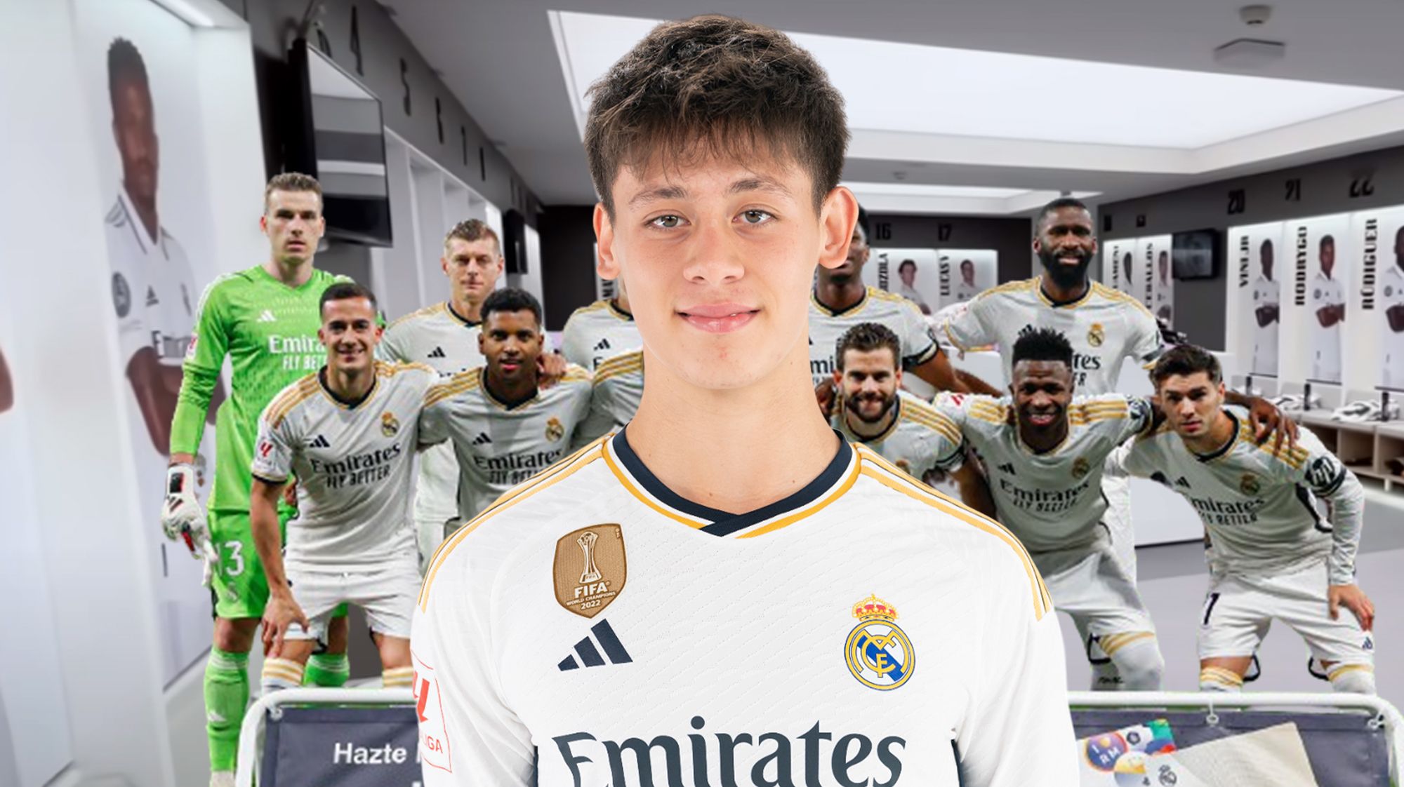 La frase que han dicho en el vestuario del Real Madrid sobre Arda Güler ...