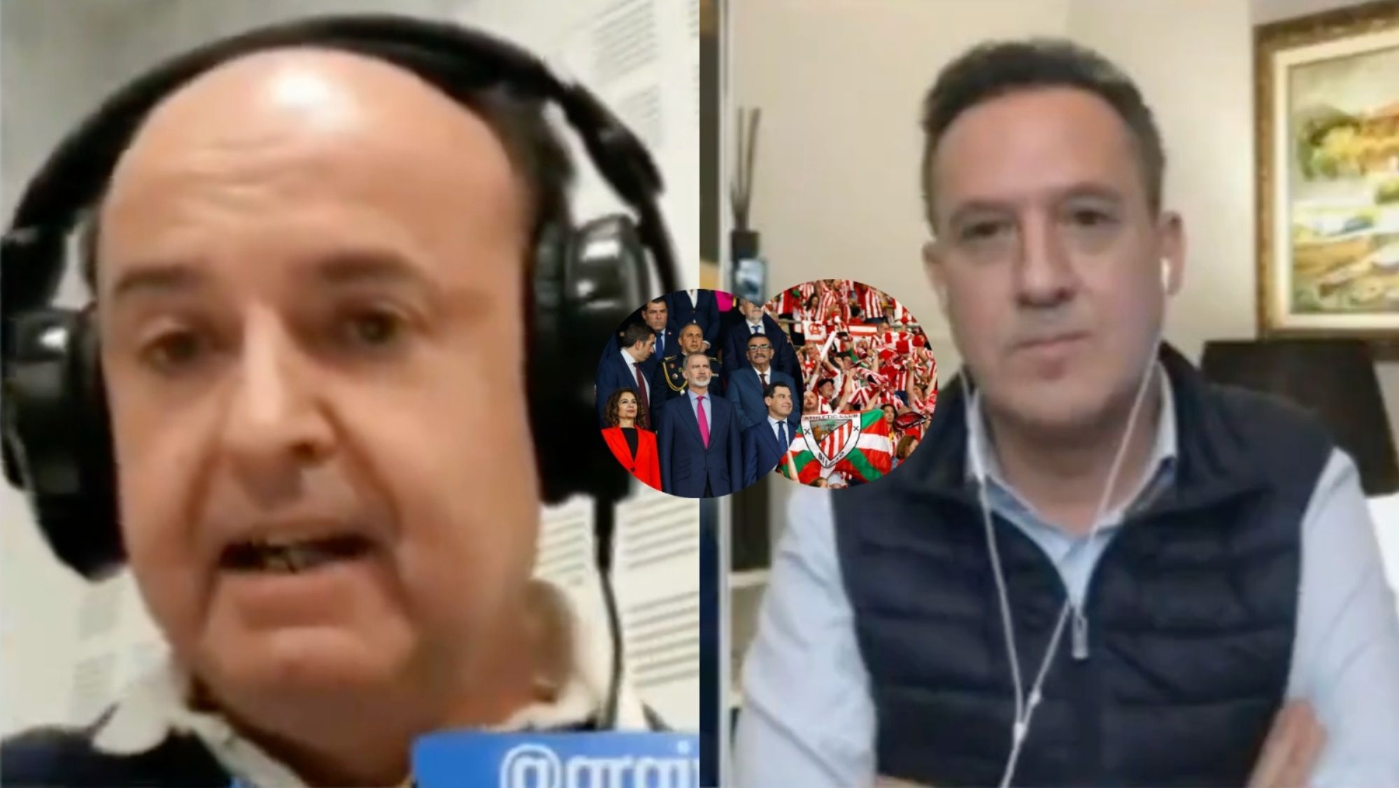 Juanma Rodríguez y su zasca al tertuliano del Athletic y el himno de ...