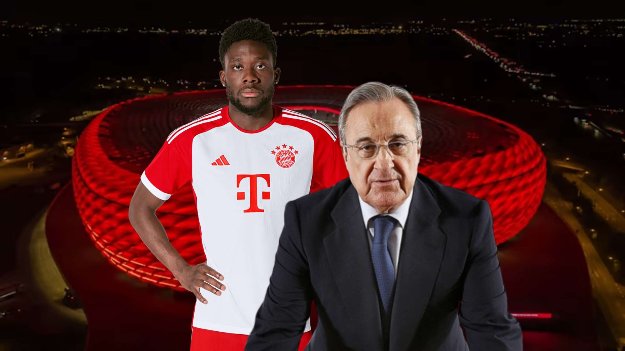 El Bayern chantajea al Real Madrid con Alphonso Davies y Florentino ha tomado una decisión