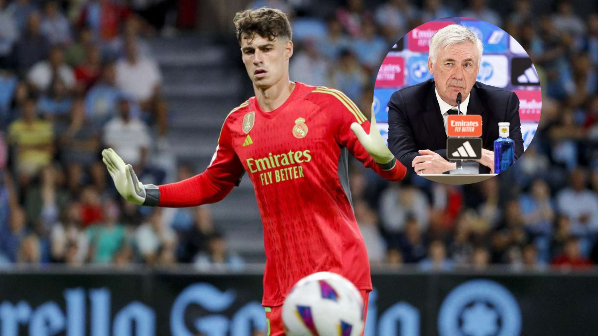 Ancelotti, a por Kepa, se lo ha dicho a la cara tras los rumores de su titularidad: “No vas…”