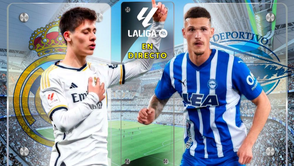 Real Madrid - Alavés, en directo: partido de LaLiga en vivo y online hoy