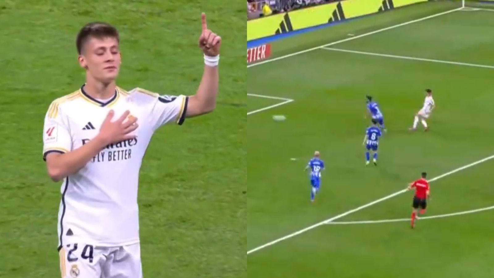 Arda Güler consigue un récord histórico con el Real Madrid: nuevo gol