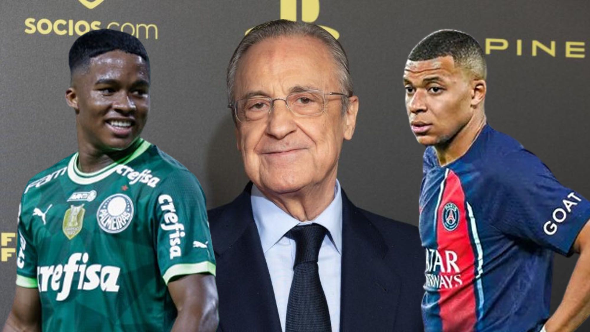 Es oficial, tras Endrick y Mbappé el Madrid quiere fichar en los ...
