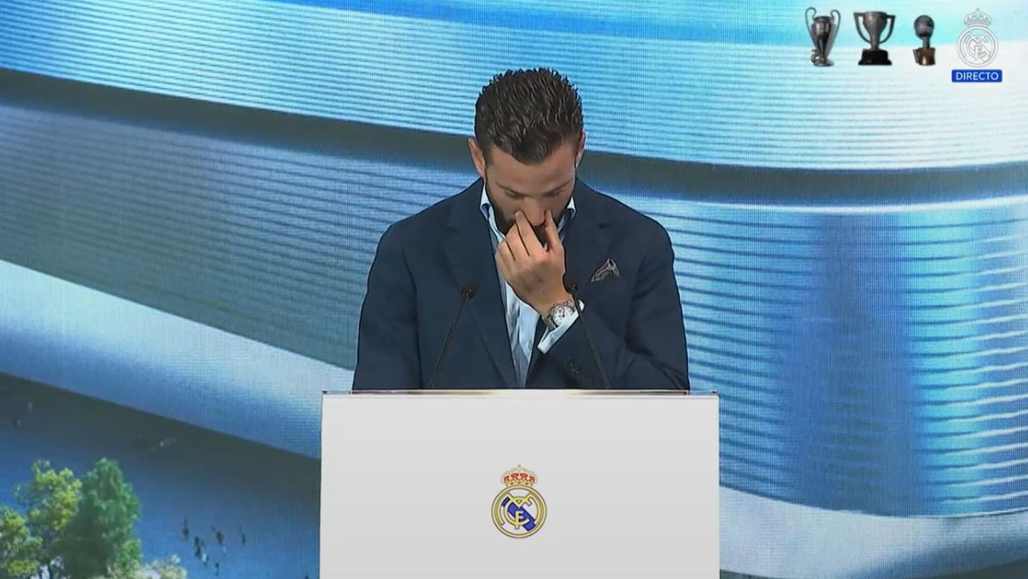 El discurso más emotivo de Nacho en su despedida, ni Florentino se ...
