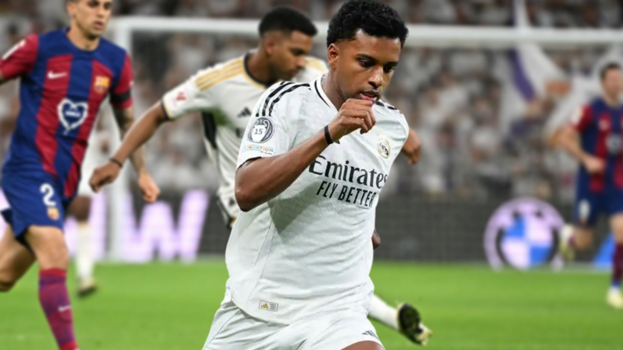 Lo que hacía Rodrygo a 24 horas del Clásico: se lo pierde y aprovechó ...