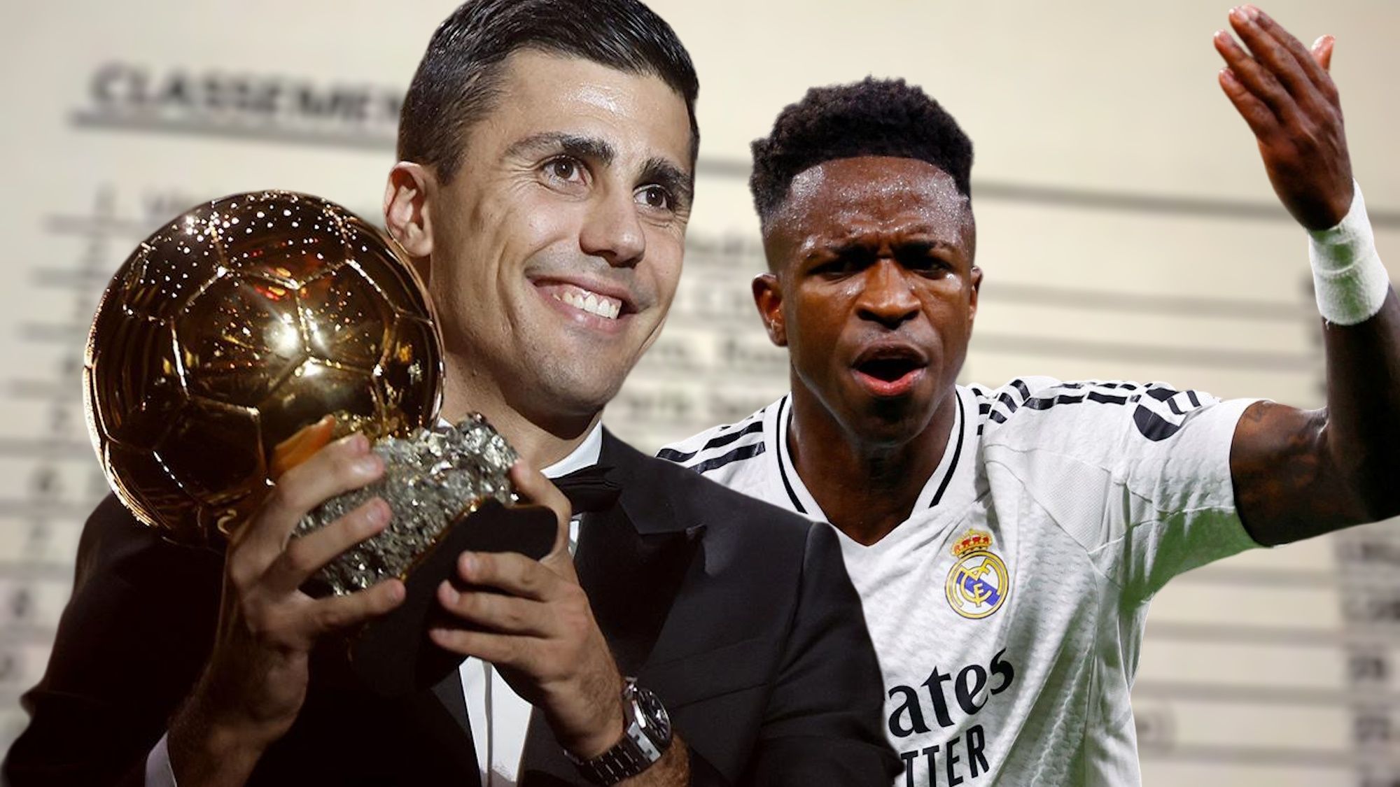 Los resultados del Balón de Oro que Rodri arrebató a Vinicius: el dato que no encaja