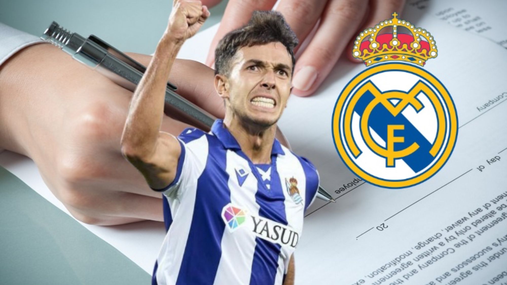 Filtran el nuevo contrato de Zubimendi con el Real Madrid tras dar el OK Florentino al fichaje