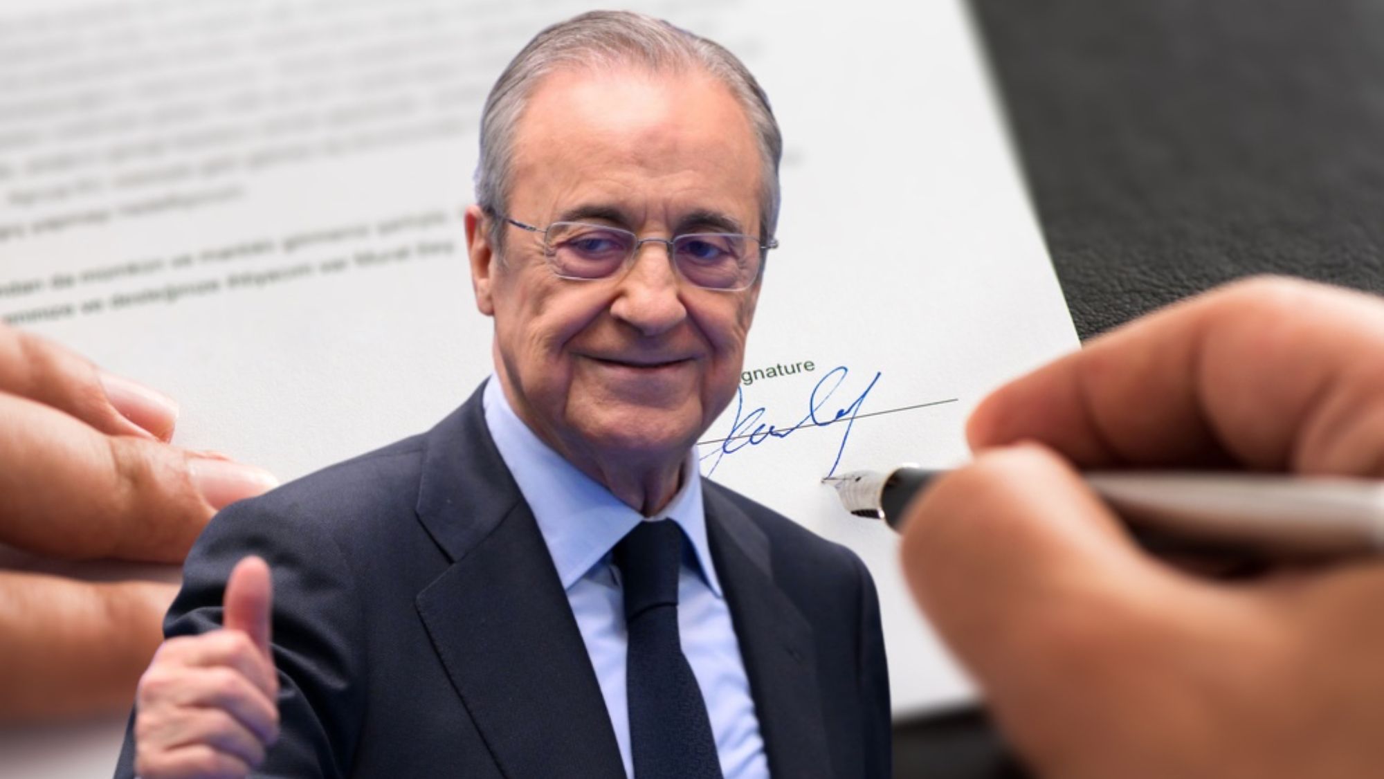 Florentino, muy enfadado, rompe su acuerdo con el Real Madrid y está a punto de firmar con otro club