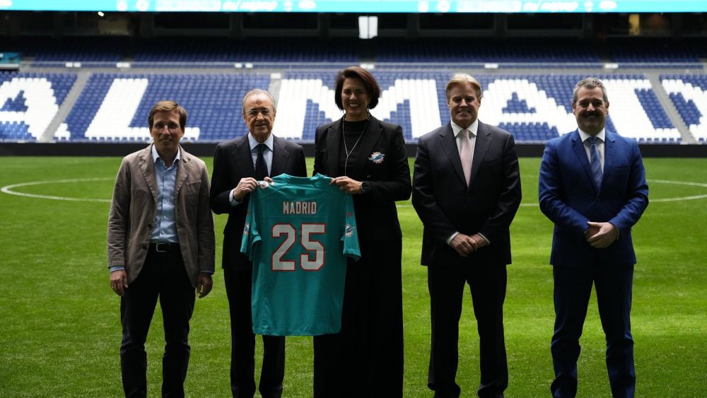 Ya es oficial, el Real Madrid y los Miami Dolphins lo anuncian, la NFL ...