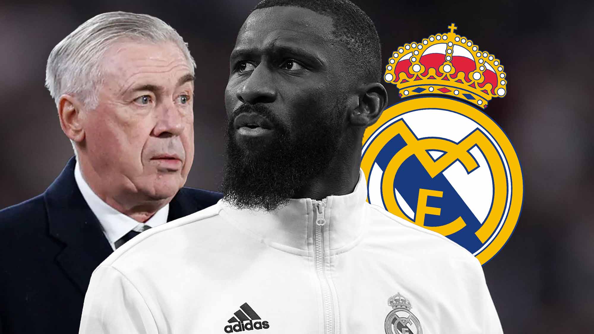Antonio Rüdiger tiene un pie fuera del equipo, Ancelotti ha encontrado ...