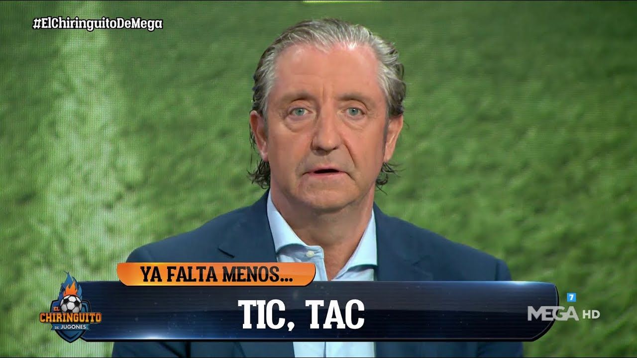 Josep Pedrerol calienta el programa especial de este sábado con su último 'tic tac'