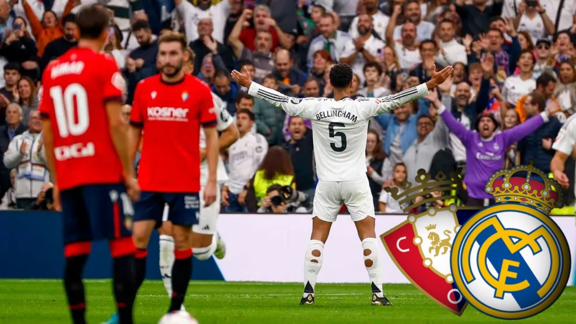 Cuándo y a qué hora juega el Real Madrid: horario del partido ante Osasuna