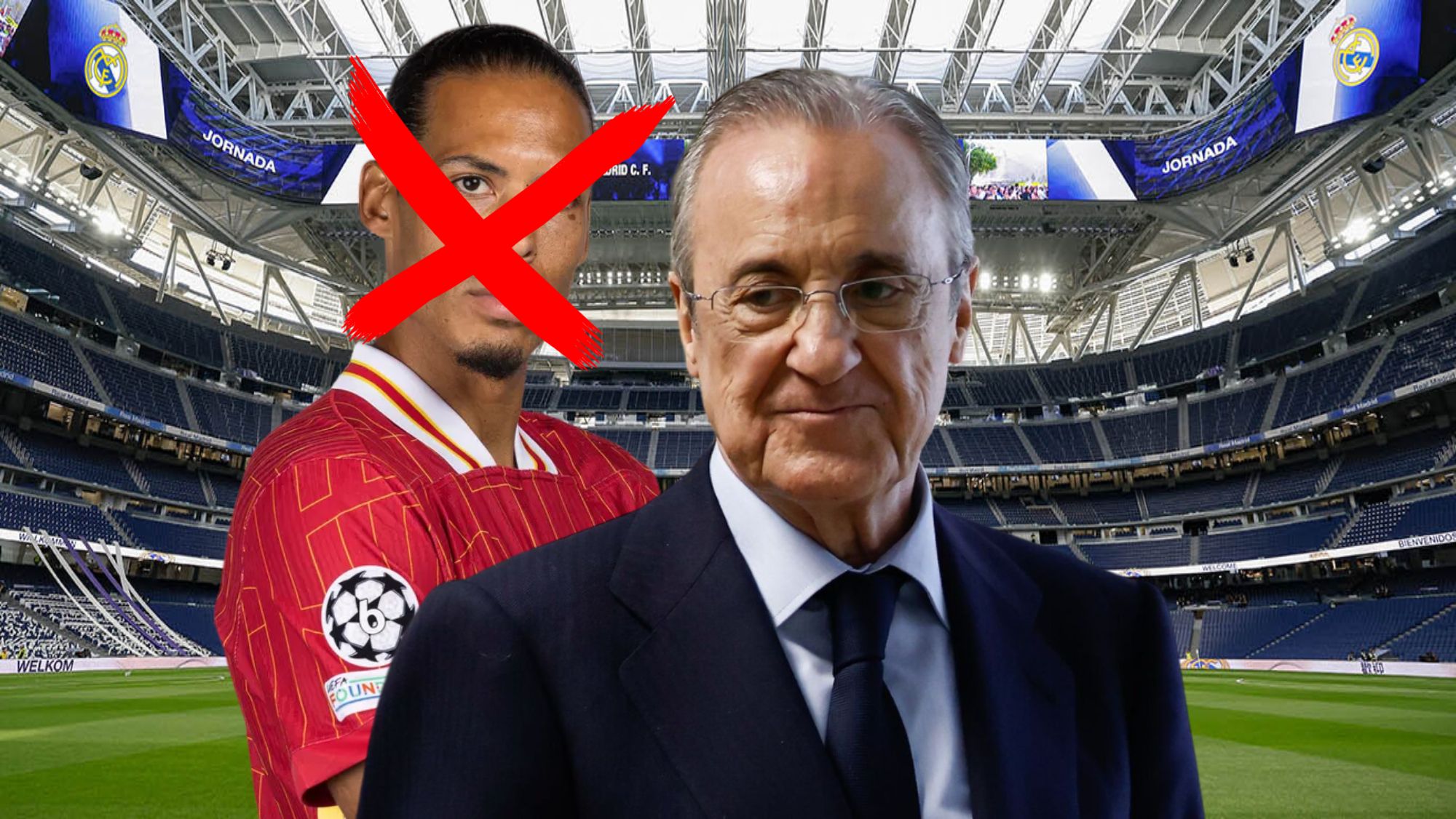 La razón por la que Florentino ha descartado el fichaje de Van Dijk, el ...