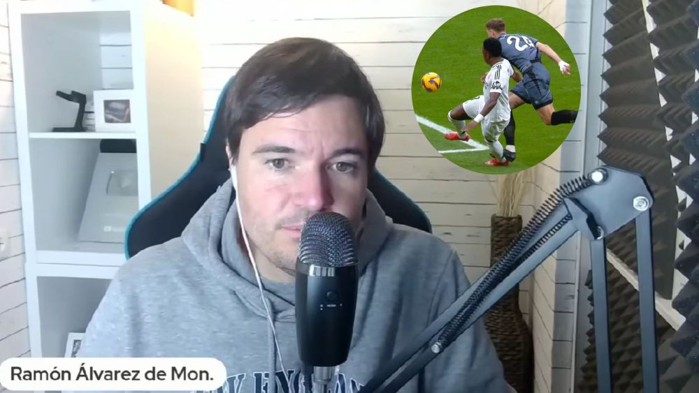 Ramón de Mon estalla tras el penalti no pitado a Vinicius y da la clave en redes: "Este sí..."