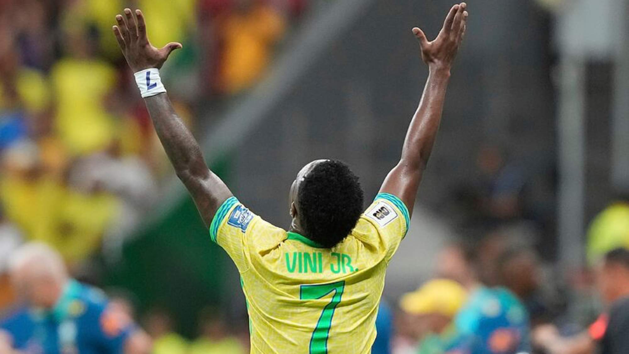 Vinicius brilla en el Brasi l- Colombia, se saca de la manga un ...