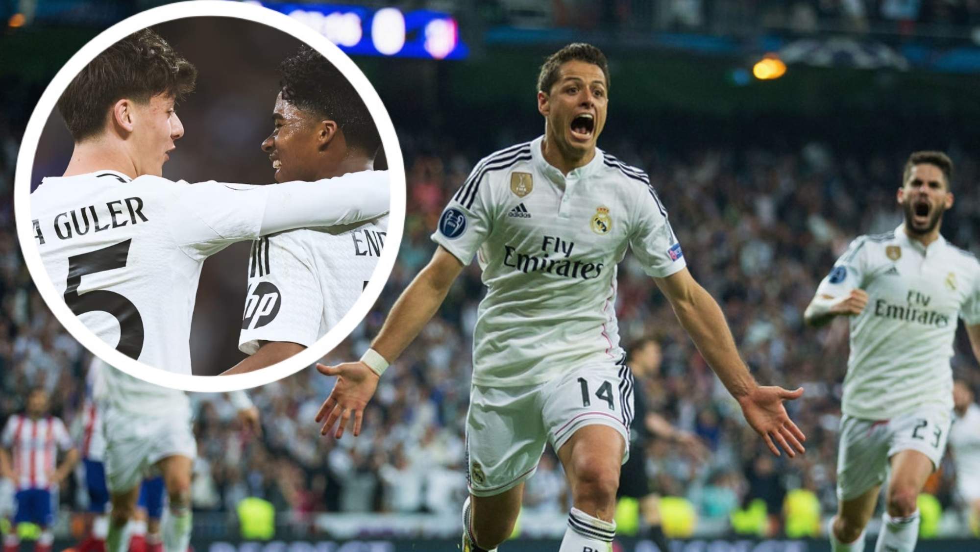 Chicharito apunta a Endrick y Güler hablando de su relación con Ancelotti: "Me..."