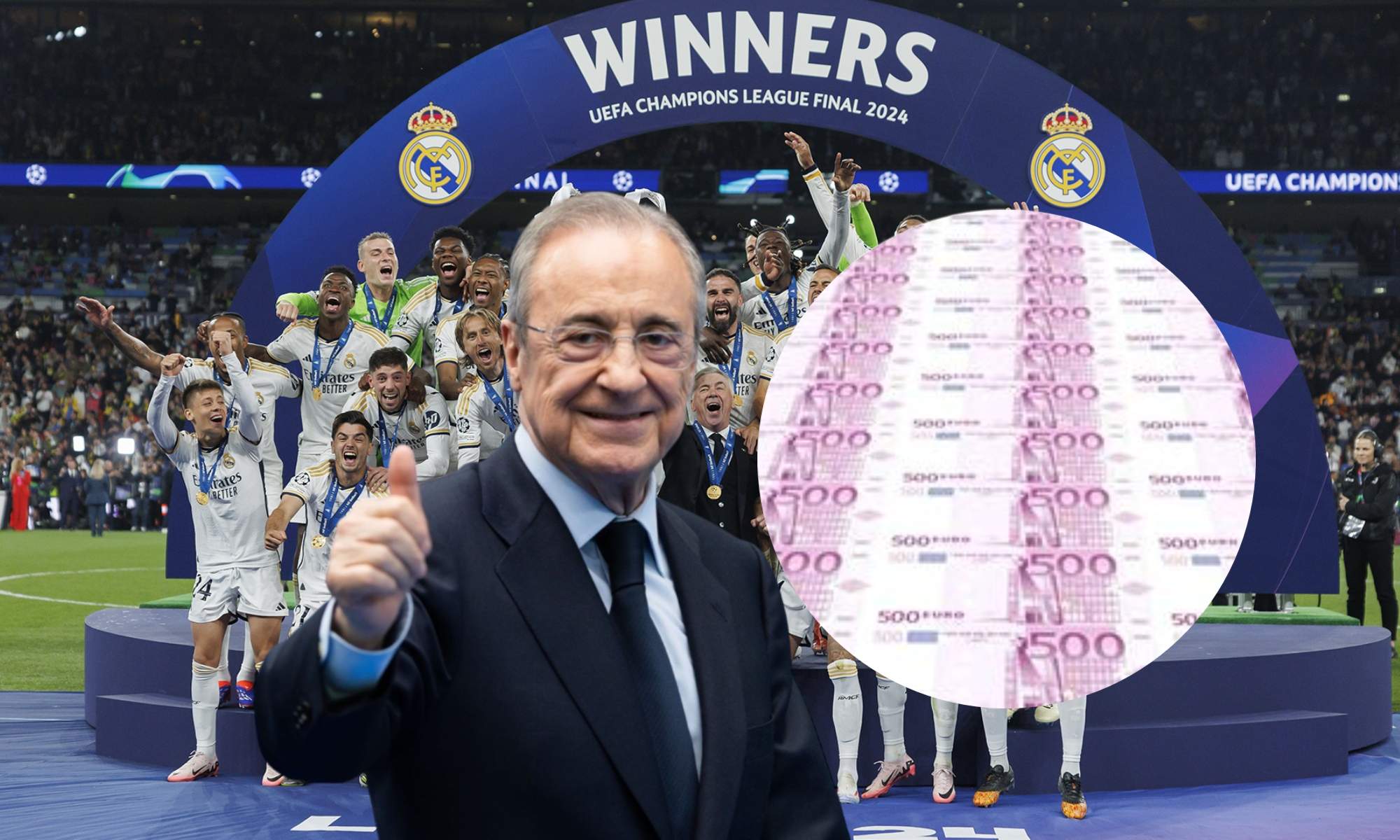 La suculenta prima que Florentino Pérez ha pagado a los jugadores por ganar la 15º