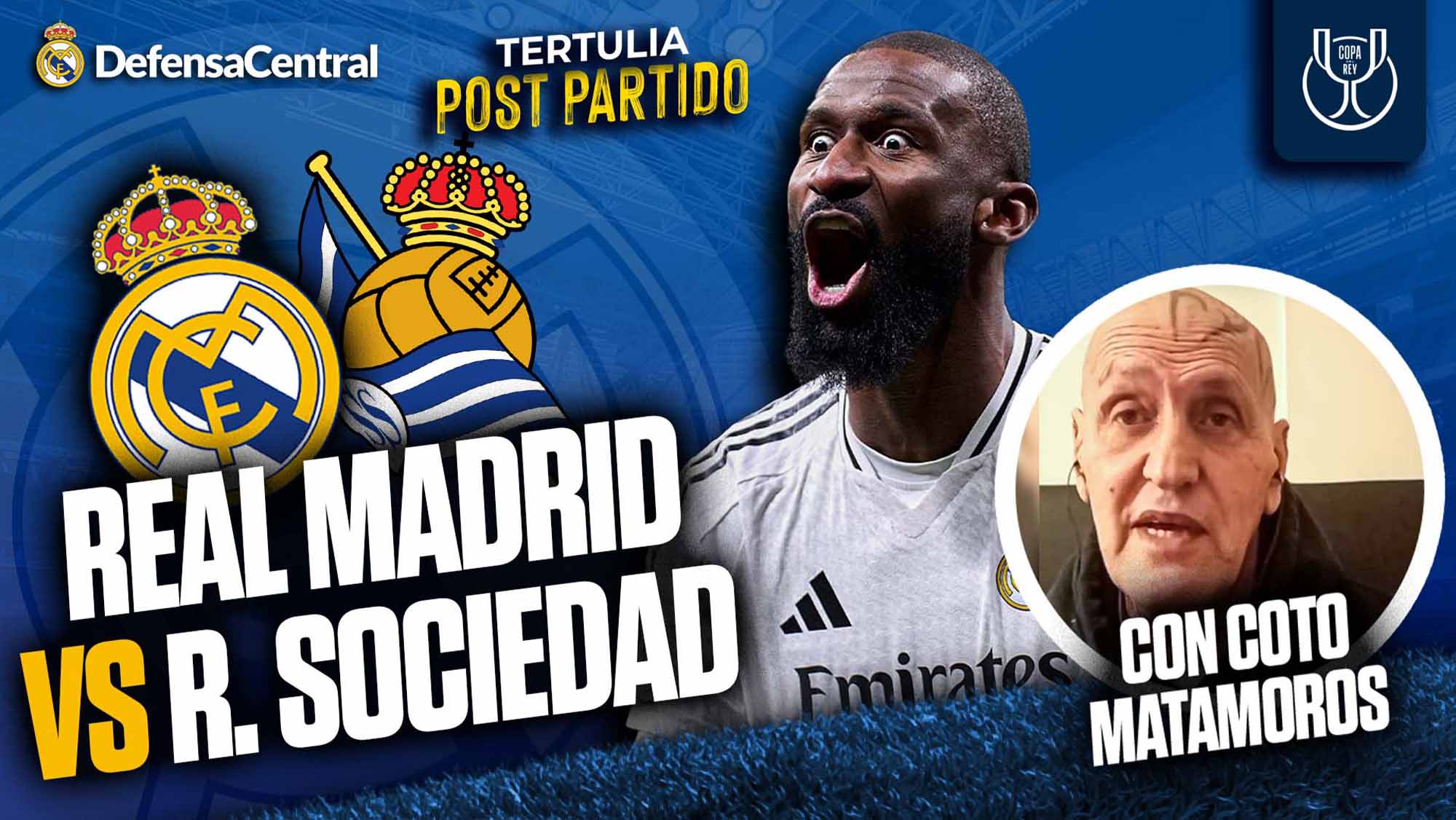 Sigue la tertulia del Real Madrid - Real Sociedad con Coto Matamoros en directo