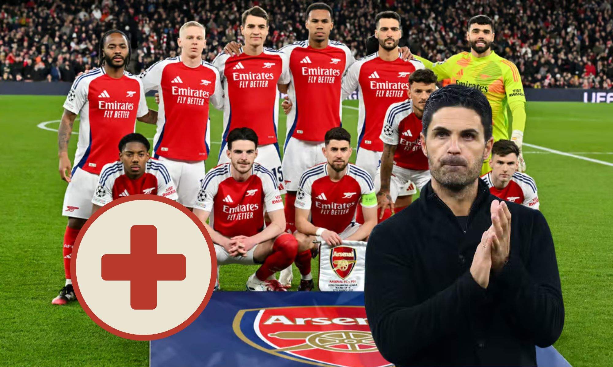 Los 2 titulares del Arsenal que se han lesionado y no estarán contra el ...