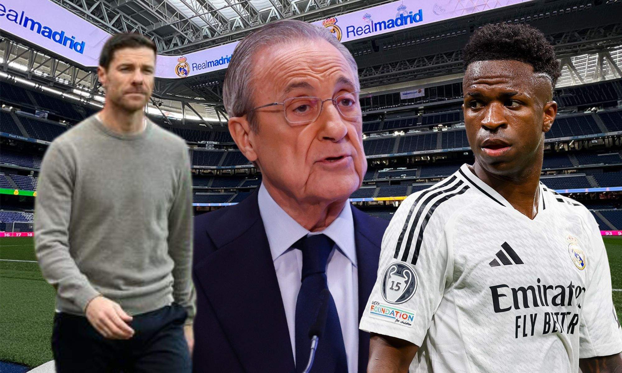 El Madrid obligado a elegir Vinicius o Xabi Alonso, desvelan el plan de Florentino