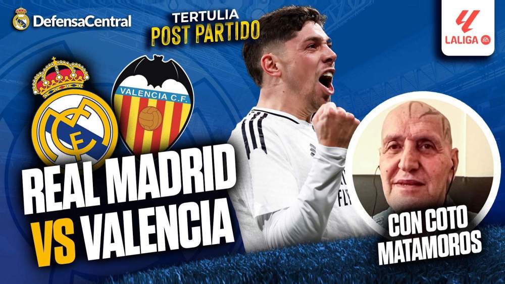 La mejor tertulia post partido, en Defensa Central tras el Real Madrid ...