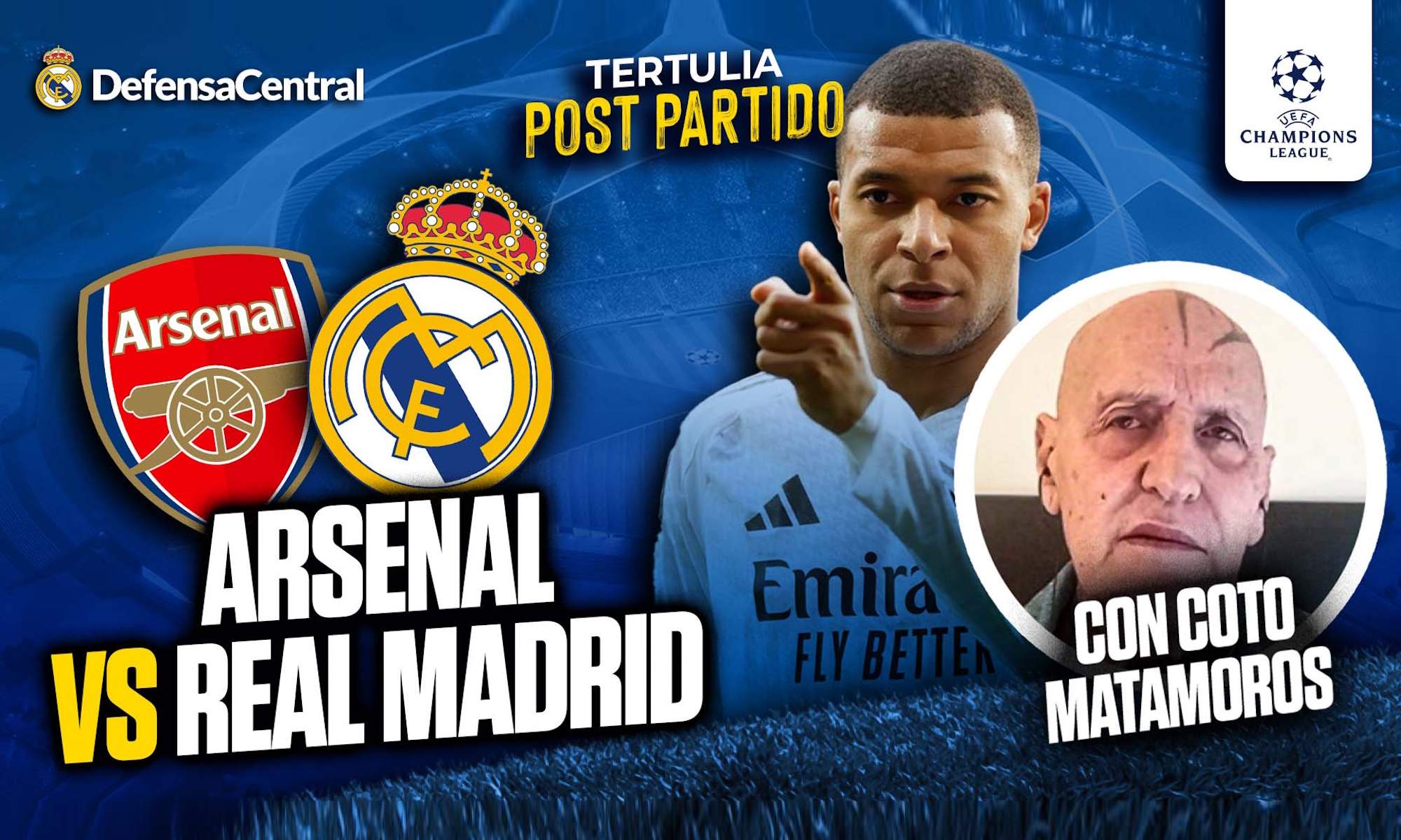 En directo la tertulia de DC con todo lo sucedido en el Arsenal - Real ...