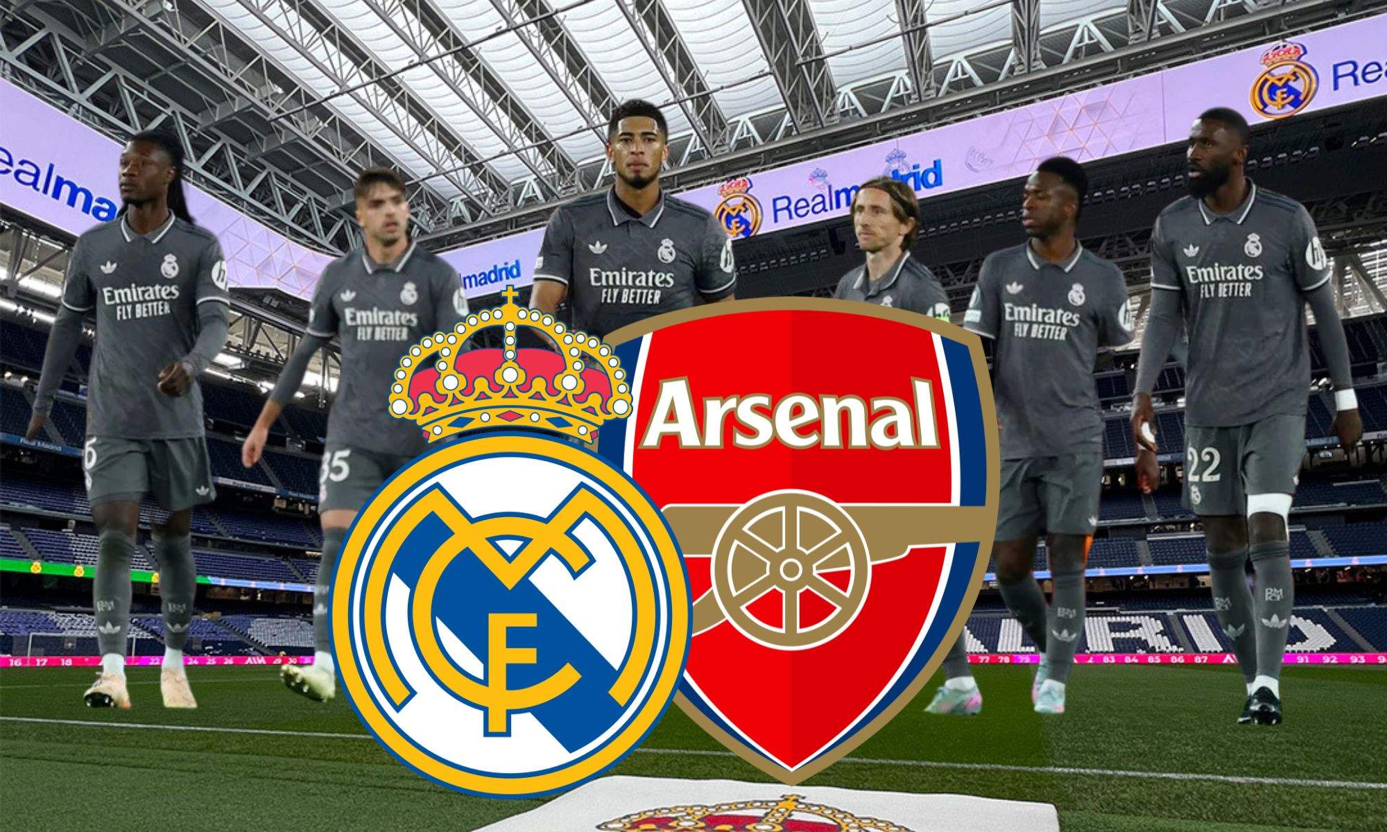 La sorpresa del Real Madrid para el partido de vuelta contra el Arsenal, está listo