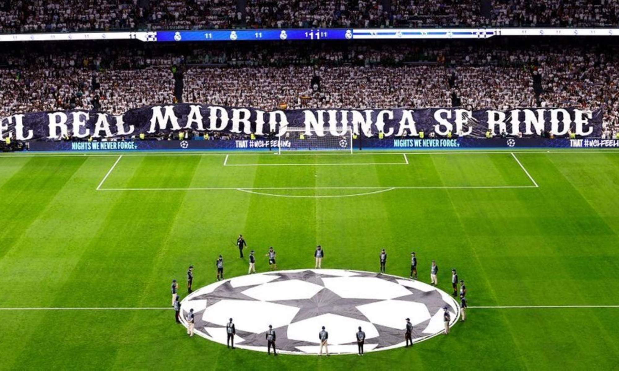 Desvelado, este es el mosaico que tiene el Bernabéu preparado para el ...