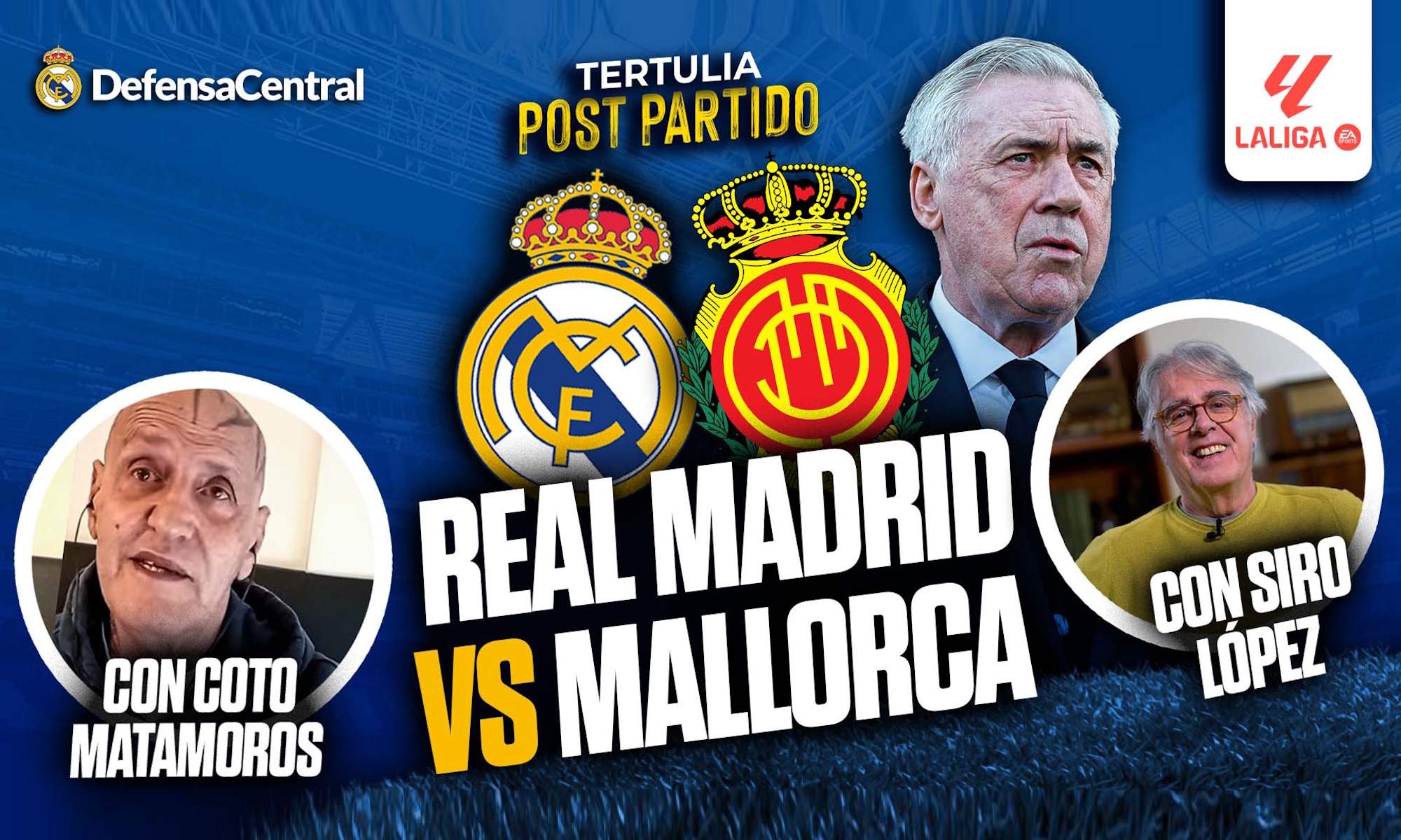 Ya en directo, en Defensa Central, la mejor tertulia con Coto Matamoros