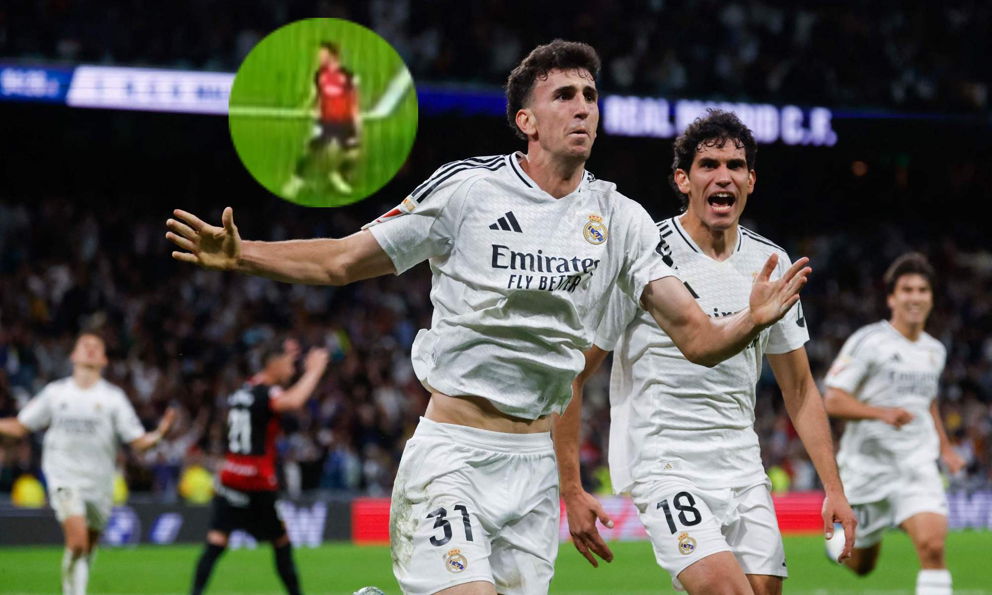 La increíble pillada a Maffeo segundos antes del gol de Jacobo Ramón ...