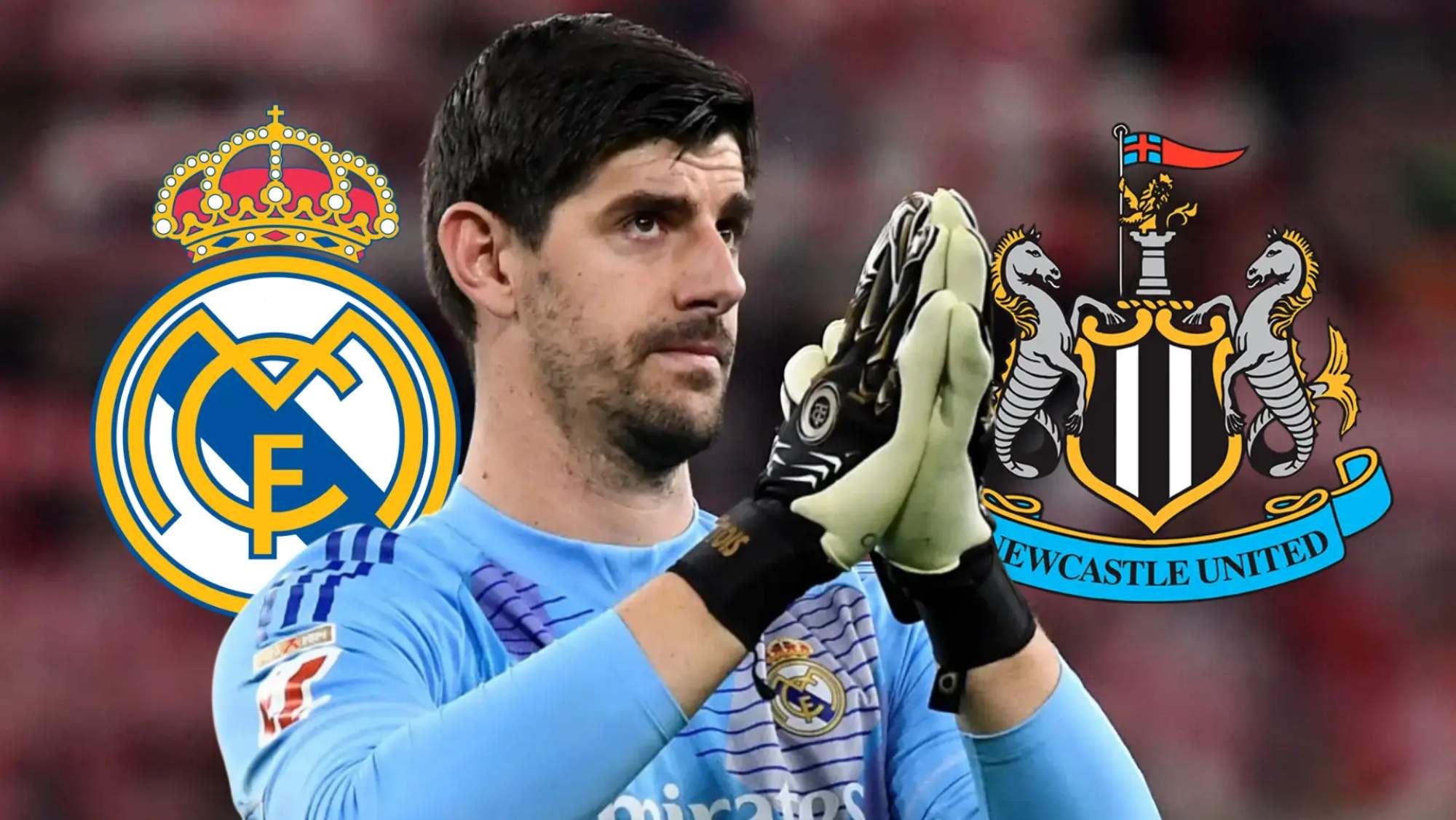 Del Real Madrid al Newcastle, Courtois respira tranquilo con el traspaso