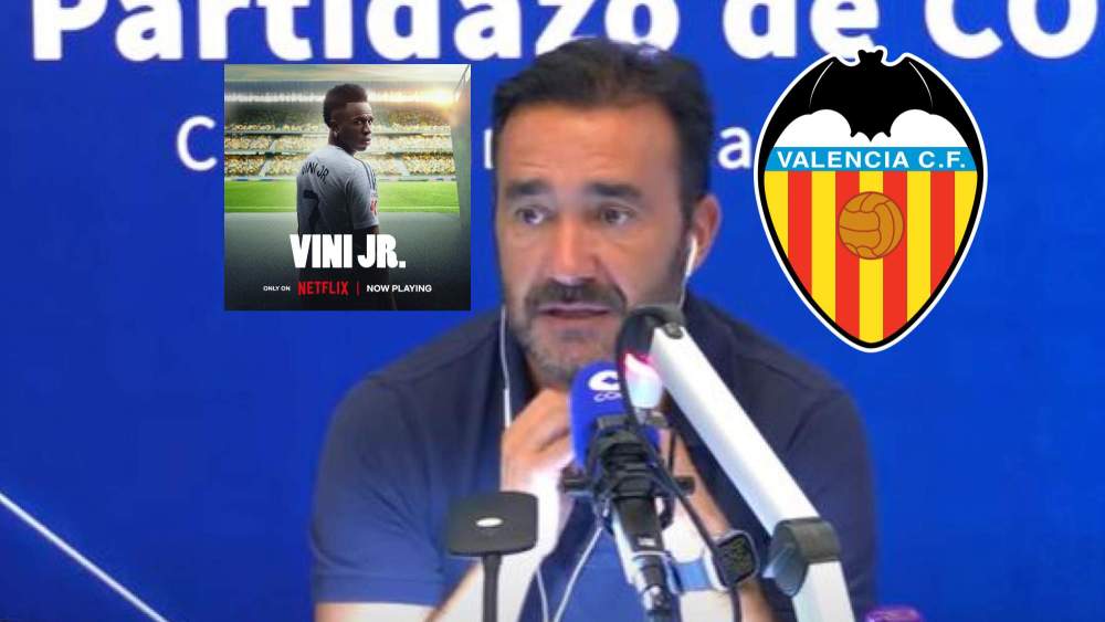 Juanma Castaño se moja sobre el documental de Vinicius y la amenaza del Valencia