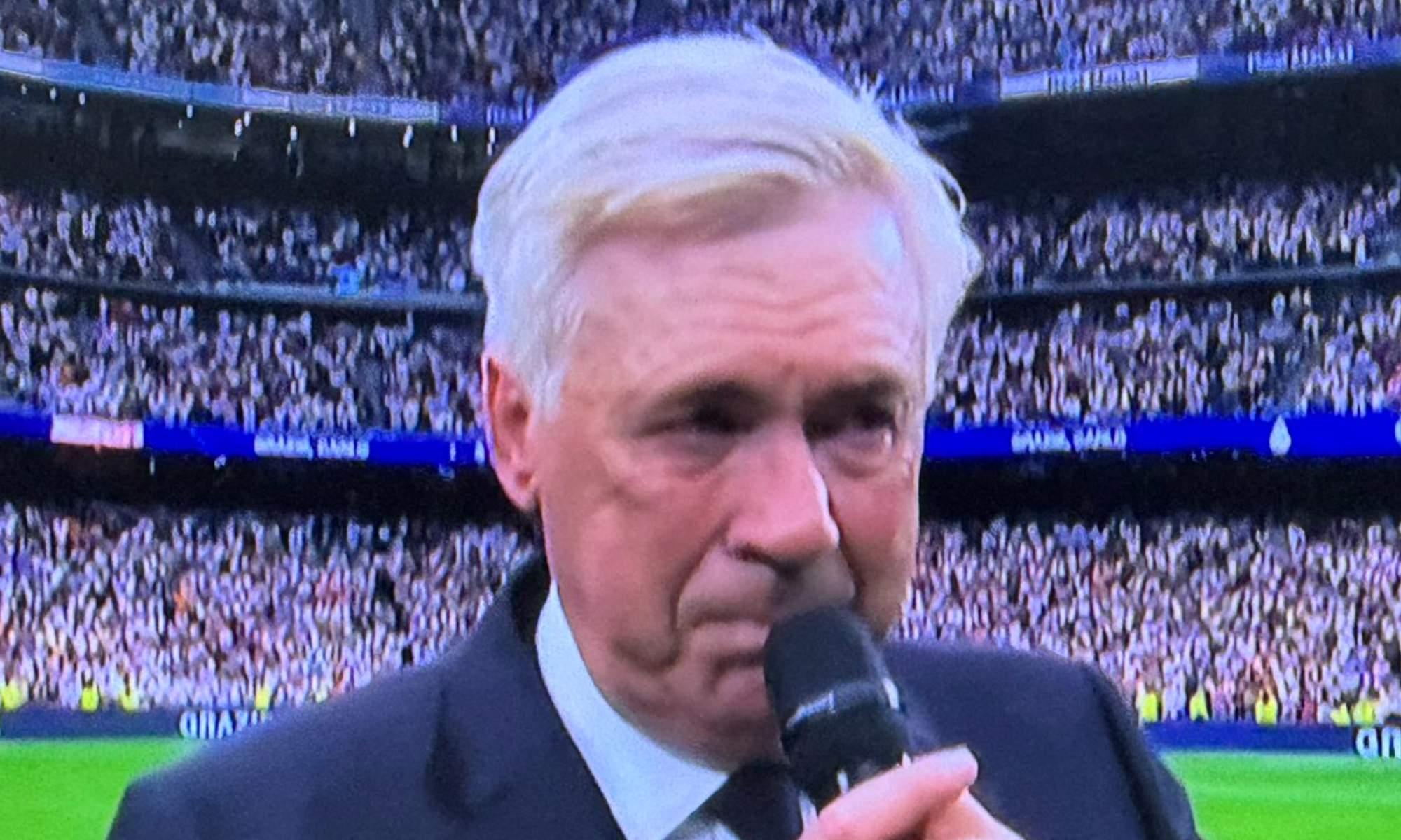 Ancelotti rompe a llorar en su discurso de despedida: "Que nadie olvide..."