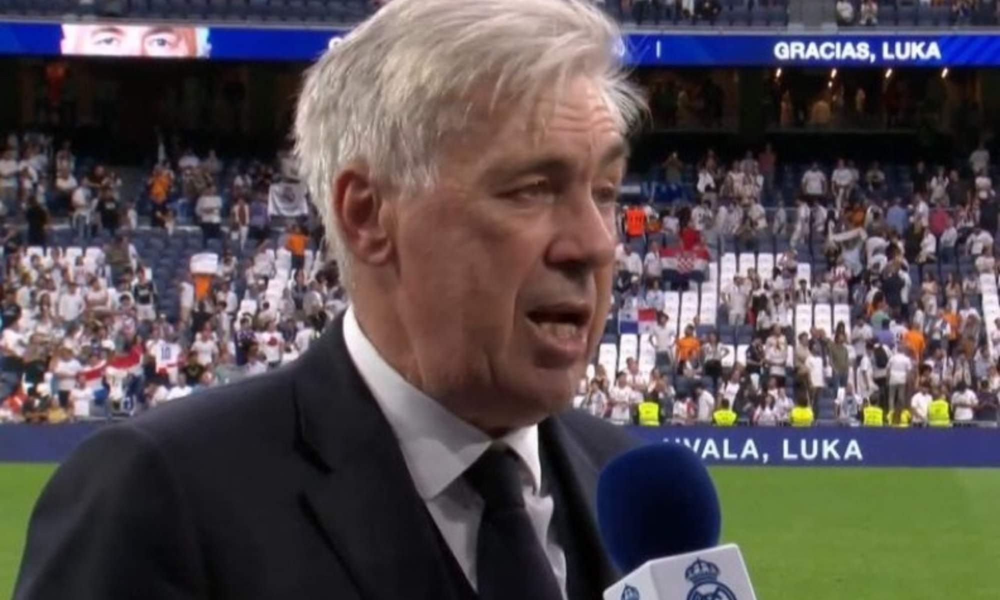 Ancelotti lo confiesa en Realmadrid TV tras su despedida del club: "Estoy llorando..."