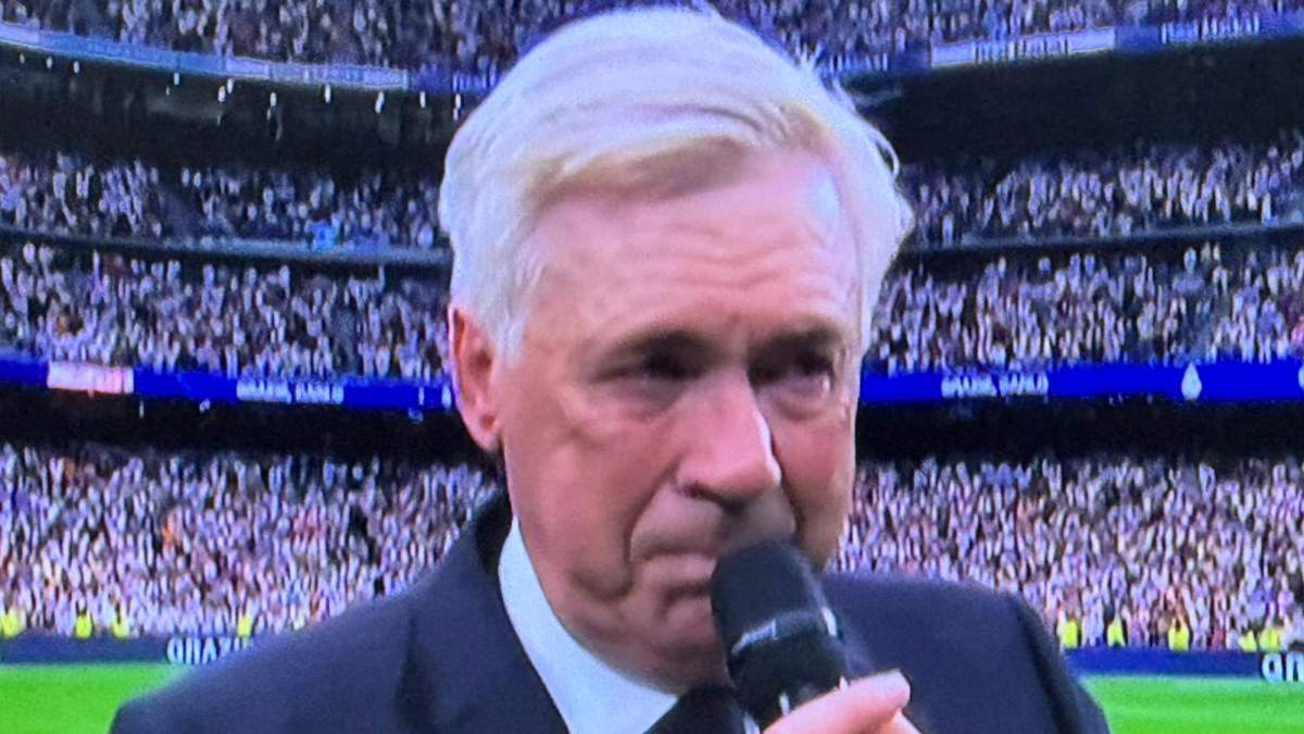 Ancelotti lo confiesa en Realmadrid TV tras su despedida del club: "Estoy llorando..."