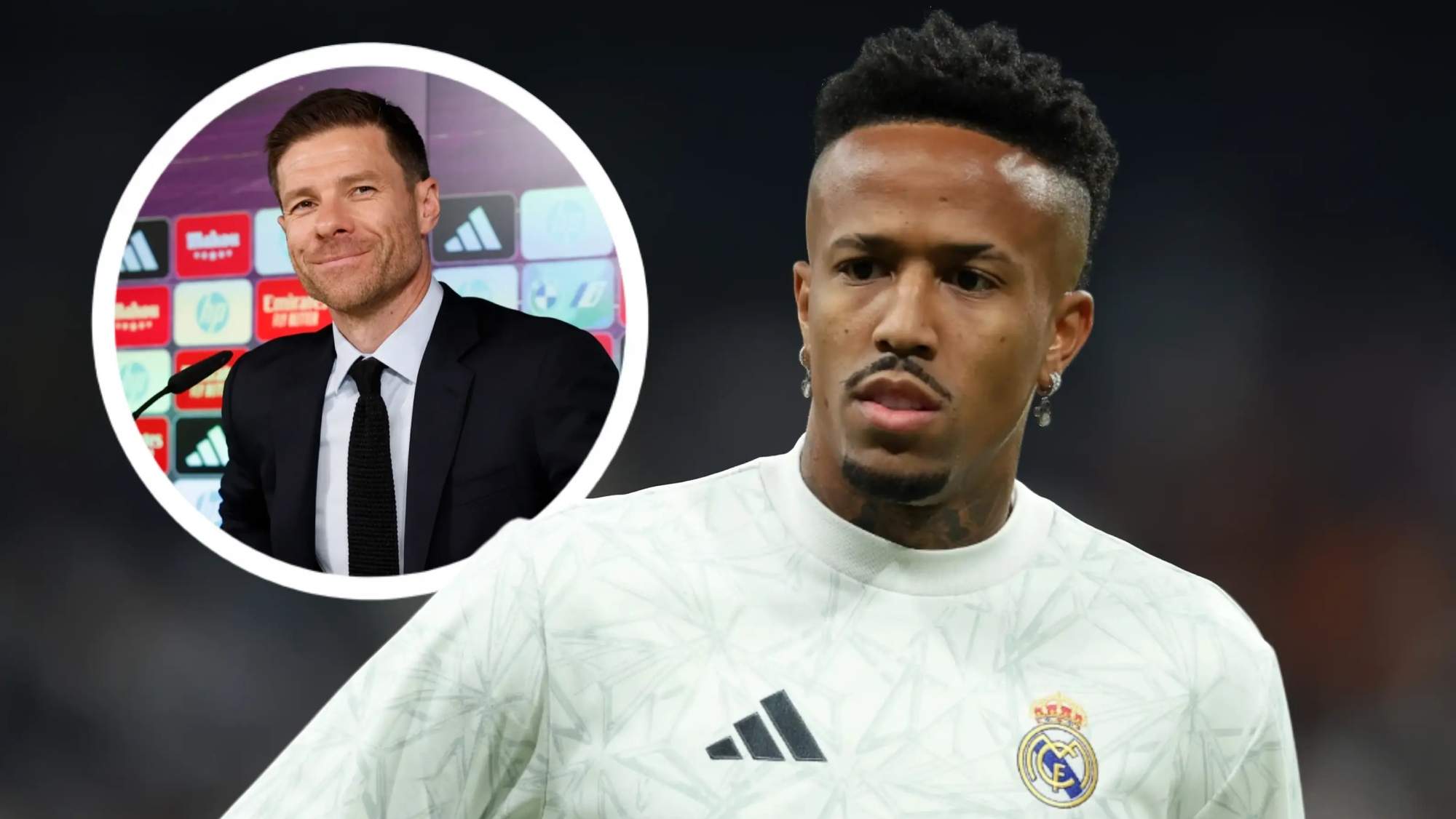 Militao da una alegría a Xabi Alonso, el central brasileño llega para el Mundial
