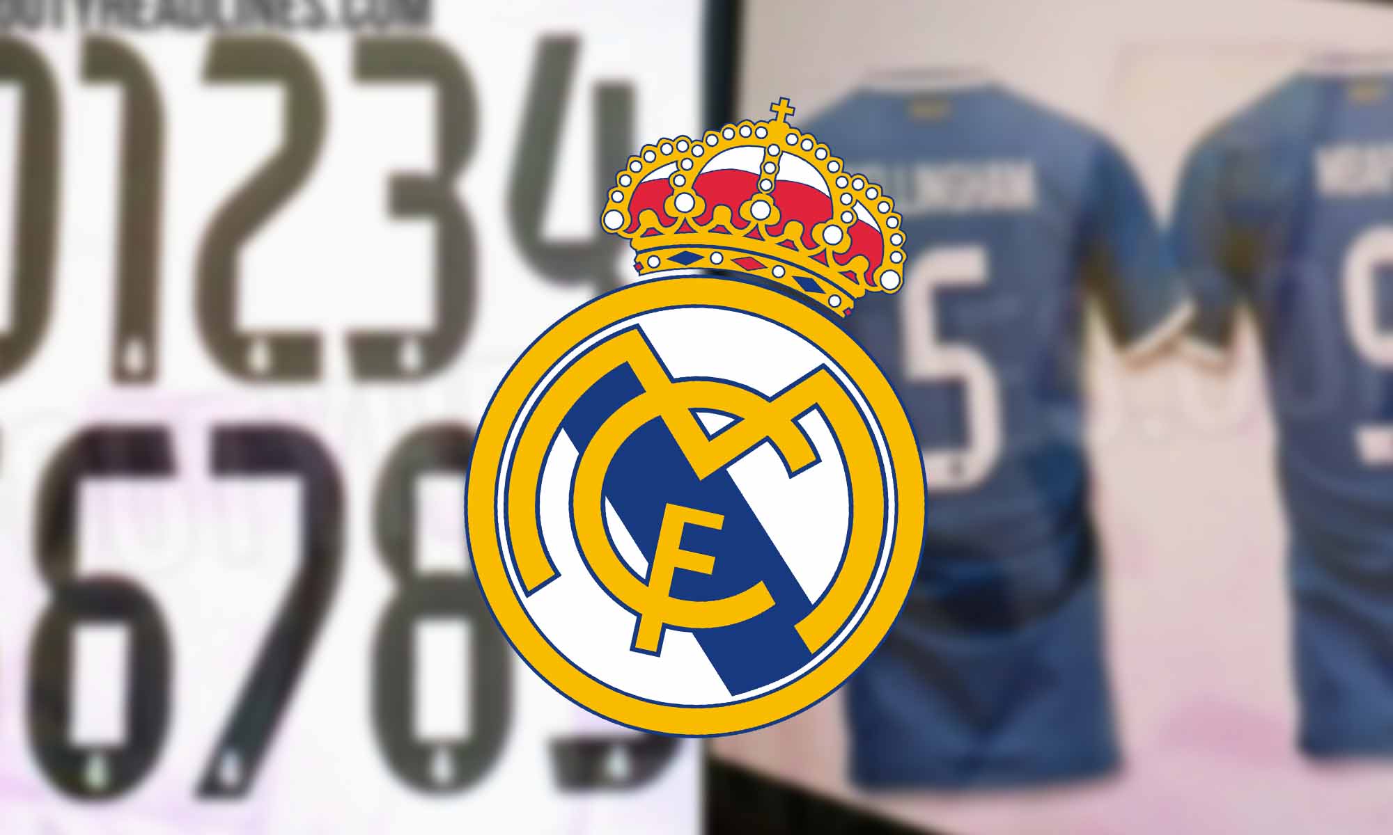 Así serán los nombres y dorsales de las camisetas del Real Madrid 2025-26