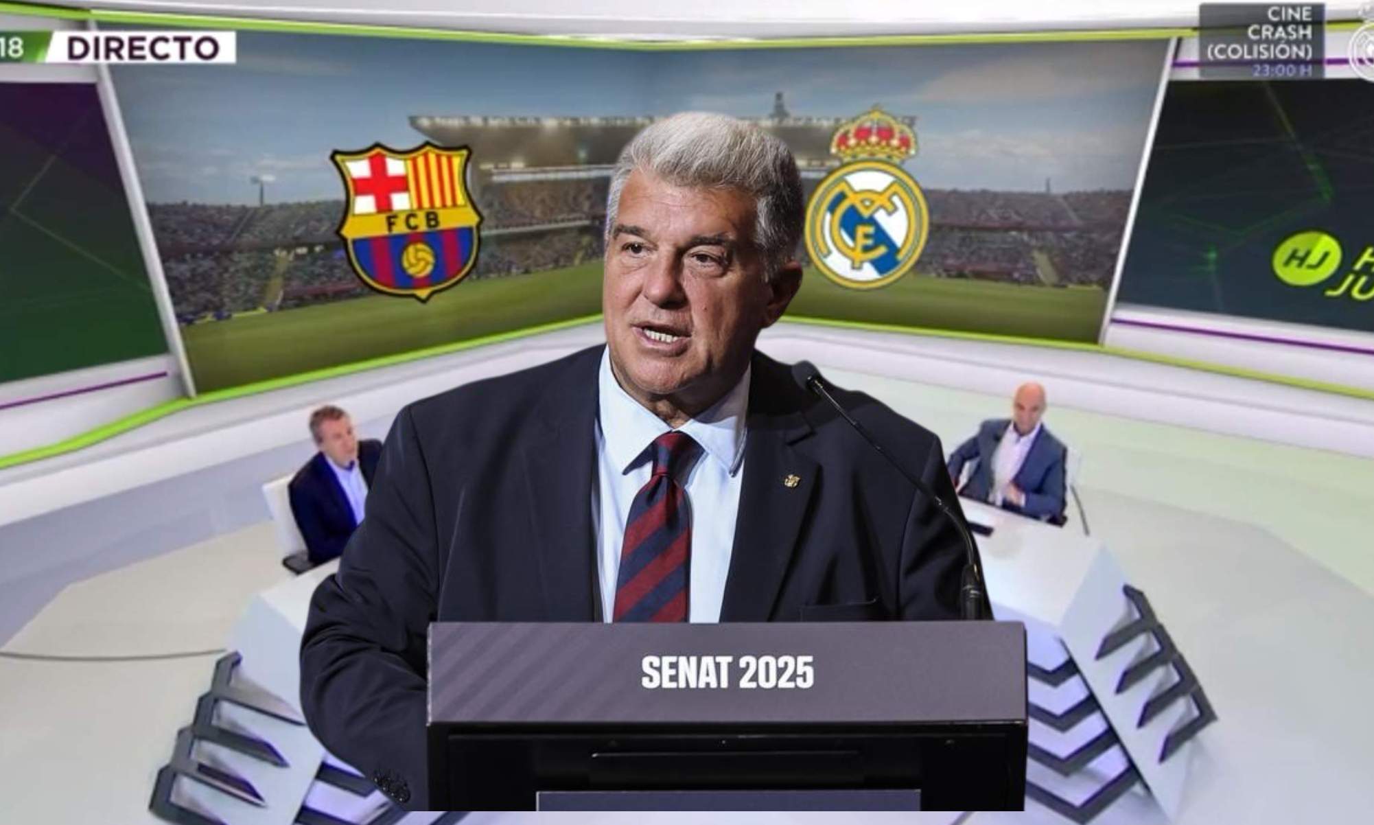 Joan Laporta vuelve a liarla, ataque indiscriminado a Realmadrid TV: "No me..."