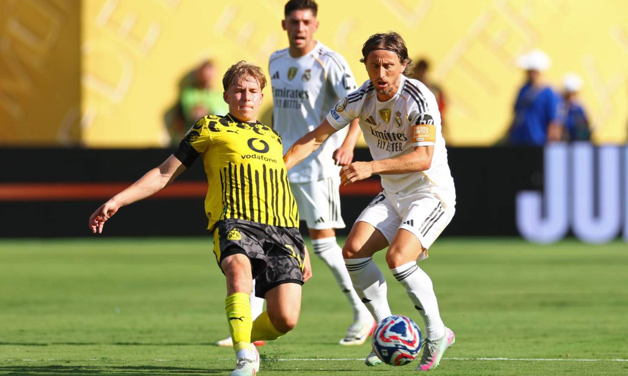 Modric alcanzó anoche un nuevo récord histórico con el Real Madrid ...
