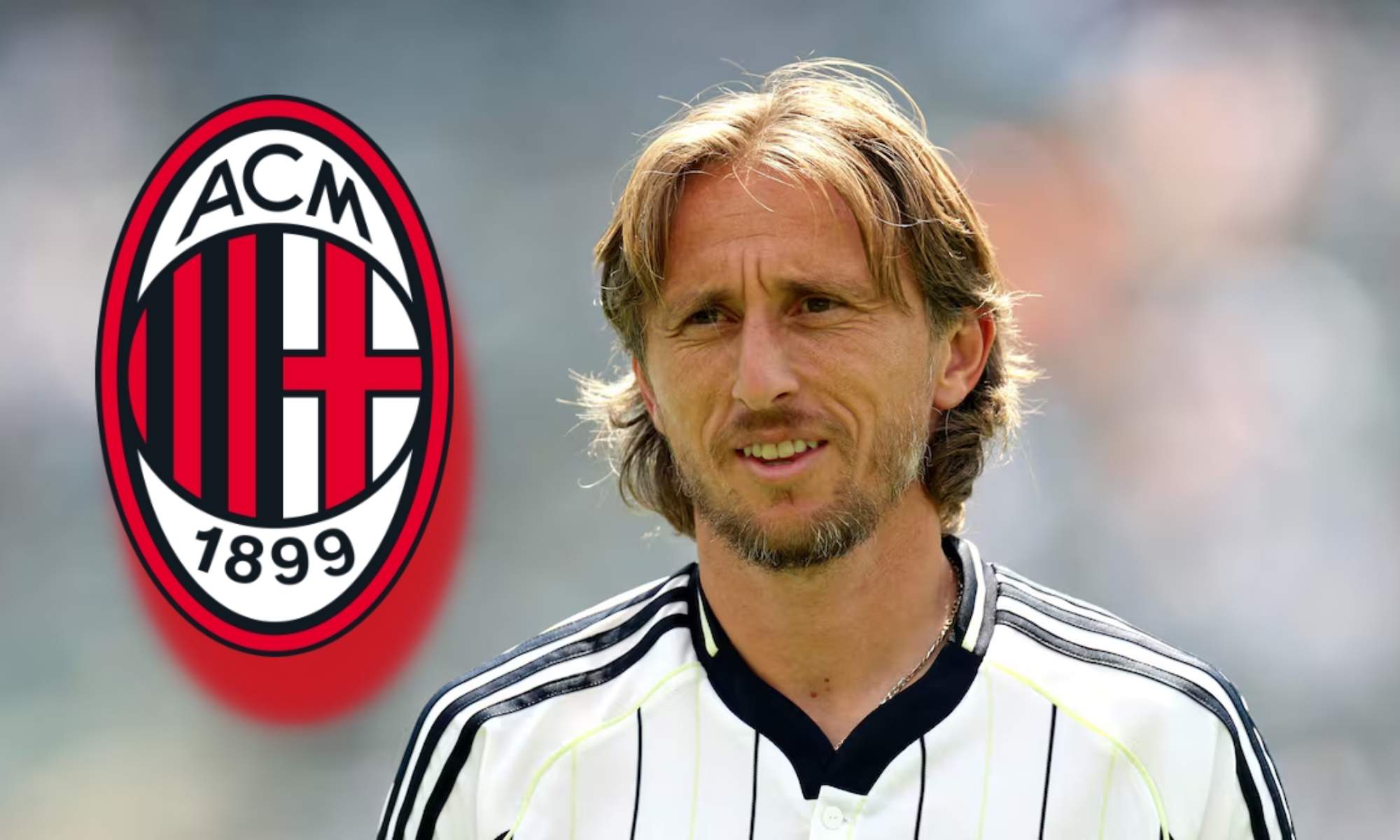 La fecha en la que Modric será presentado como nuevo futbolista del AC Milan
