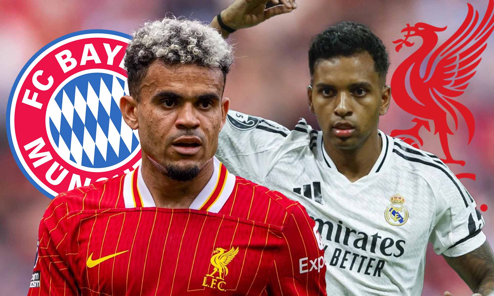 Luis Díaz al Bayern y Rodrygo se acerca y mucho al Liverpool, Fabrizio ...